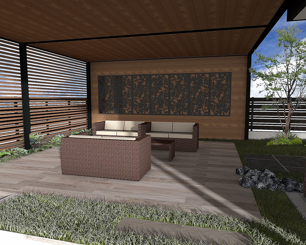 2023 JEXA 古賀 銀賞 三協ｱﾙﾐ社賞 ｜ シンセイ産業｜久留米・佐賀の理想のお庭をデザイン